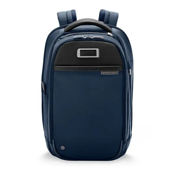 Briggs & Riley Slim Backpack - Navy