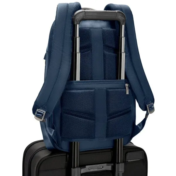 Briggs & Riley Slim Backpack - Navy
