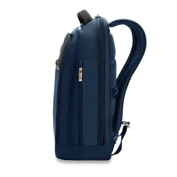 Briggs & Riley Slim Backpack - Navy