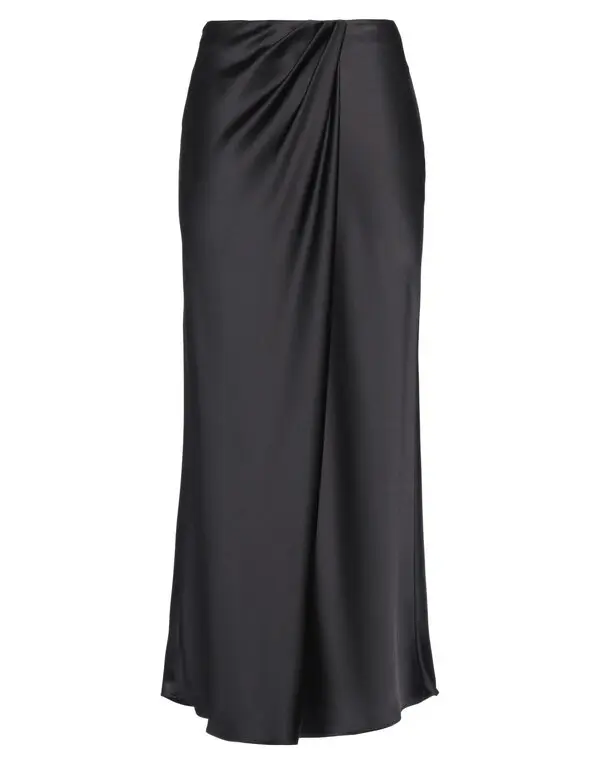 Pinko Maxi Slip Skirt - Black