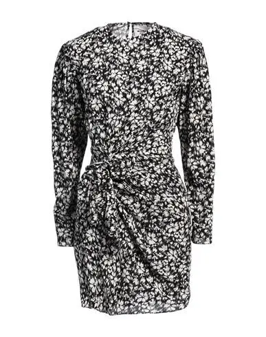 MARANT ETOILE Floral Print Draped Mini Dress
