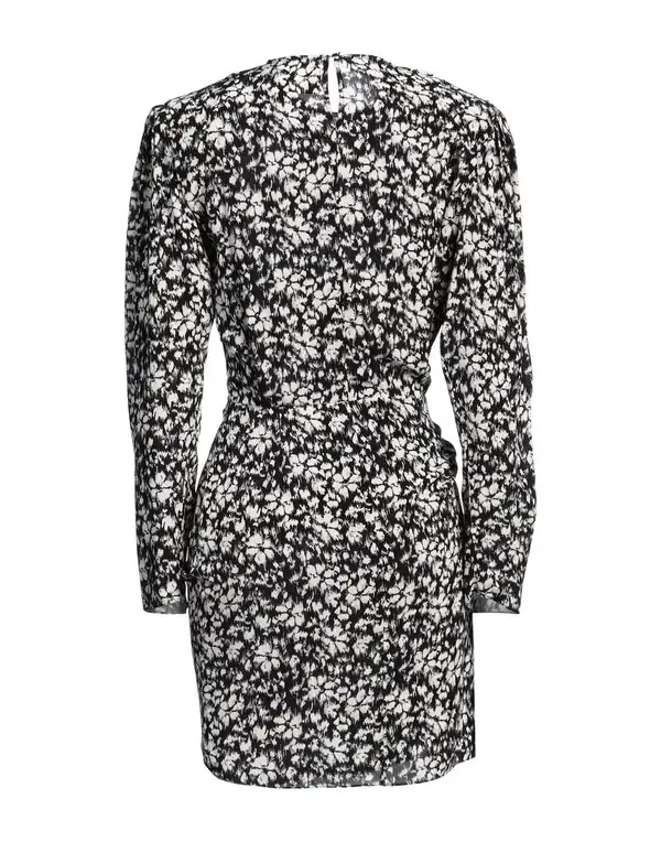MARANT ETOILE Floral Print Draped Mini Dress