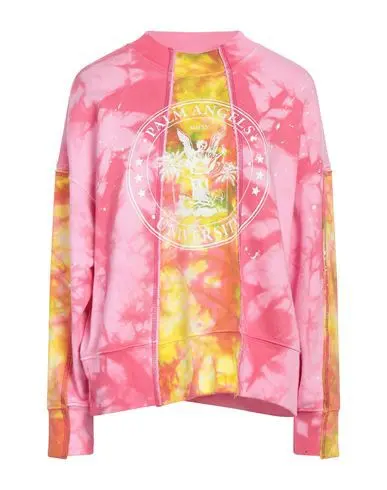 Palm Angels Multicolor Tie-dye Cotton And Polyester Crewneck Sweatshirt