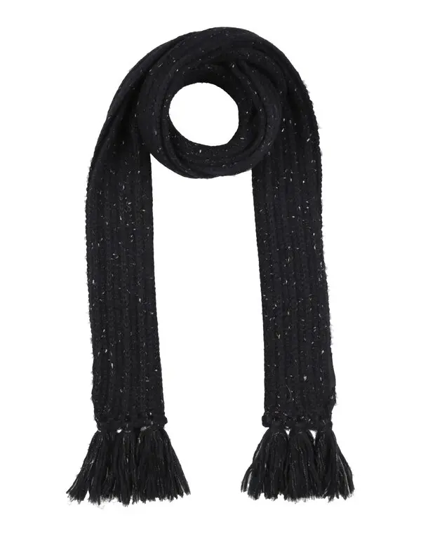 Alanui Scarf Alpaca Wool, Polyamide, Viscose, Wool, Polyester - Midnight Blue