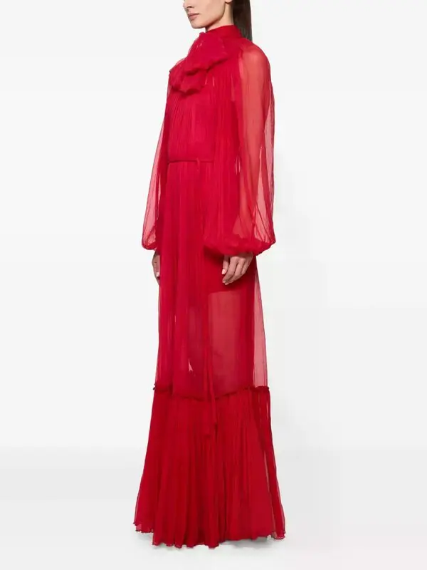 ATU BODY COUTURE Pleat-detail Maxi Dress