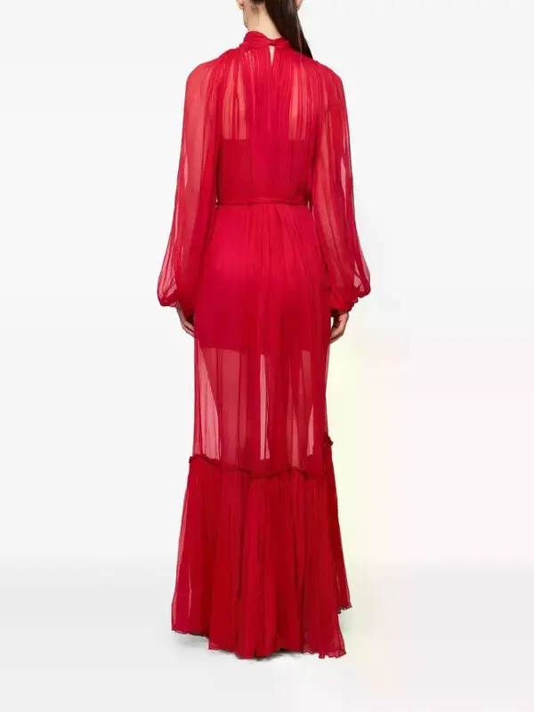 ATU BODY COUTURE Pleat-detail Maxi Dress