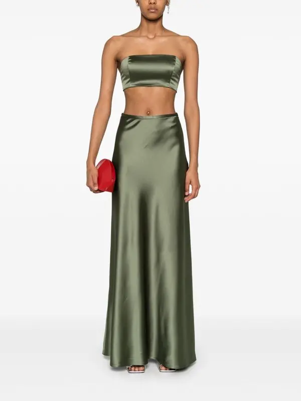 ATU BODY COUTURE Satin Maxi Skirt