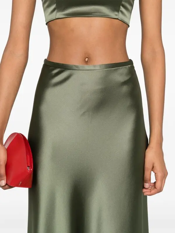 ATU BODY COUTURE Satin Maxi Skirt