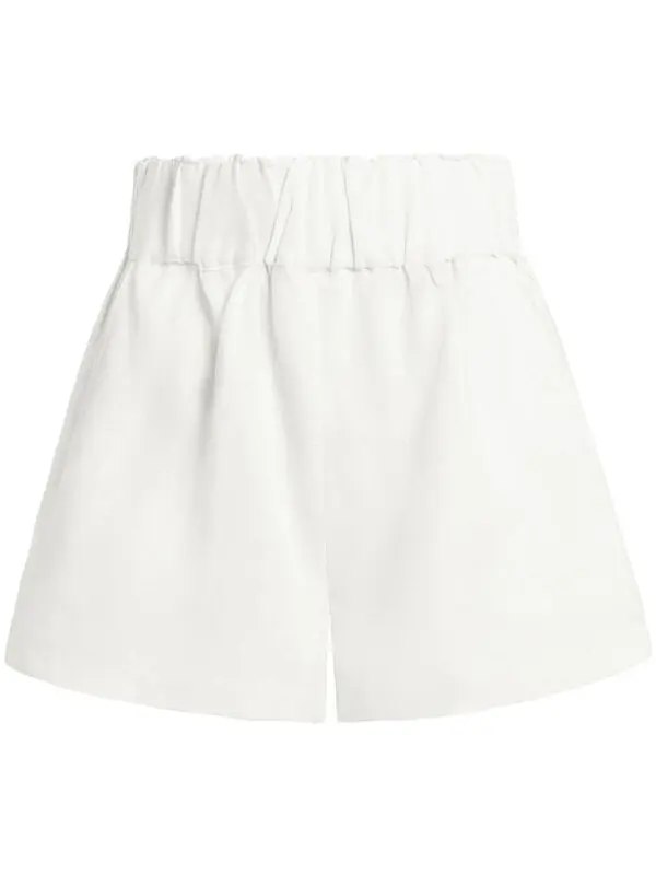 Bondi Born Universal Linen Shorts - White