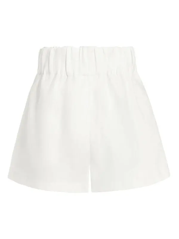 Bondi Born Universal Linen Shorts - White