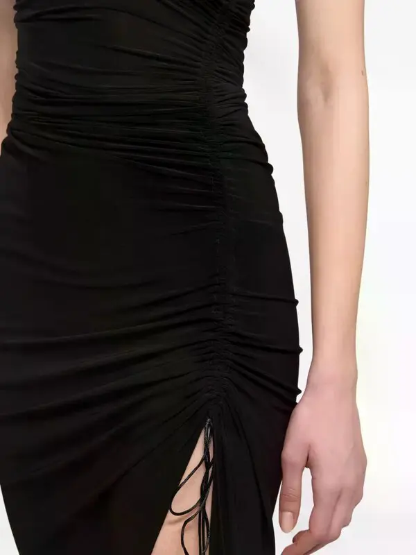 ATU BODY COUTURE Asymmetric Maxi Dress