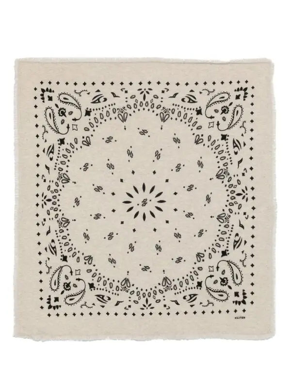 KUJTEN Hachiko Scarf - Neutrals