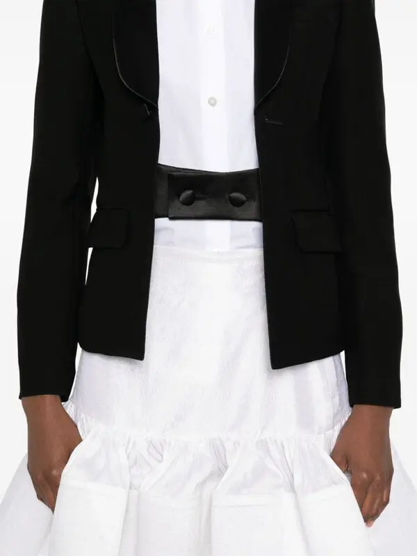 Noir Kei Ninomiya Shawl-lapels Blazer