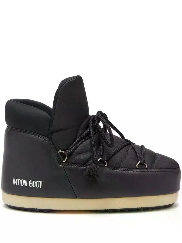 Moon Boot Evx Lace-up Logo Ankle Boots - Black