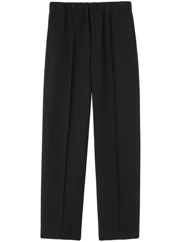 JIL SANDER Straight-leg Trousers - Black