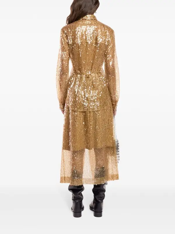 Rabanne Sequin-embroidered Shirt