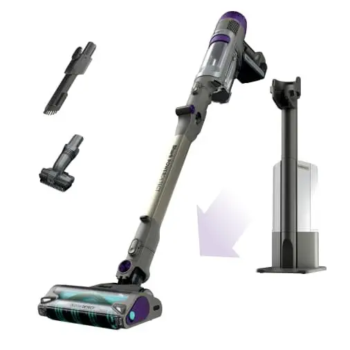 SHARK Cordless Powerdetect Clean & Empty System Vacuum - Grey/bronze/white