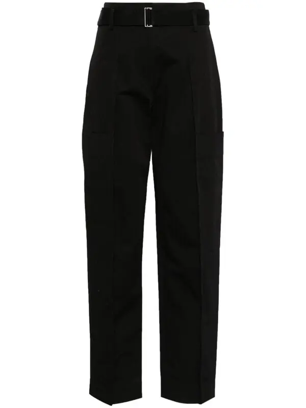 Lvir Cotton Belted Trousers