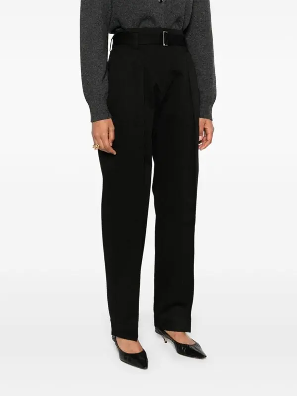 Lvir Cotton Belted Trousers