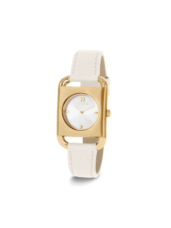 Furla Arco Square 28mm Watch - White