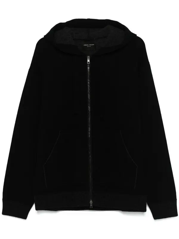 ROBERTO COLLINA Knitted Hoodie