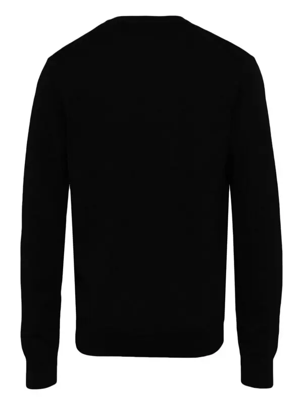 Fred Perry Embroidered V-neck Jumper