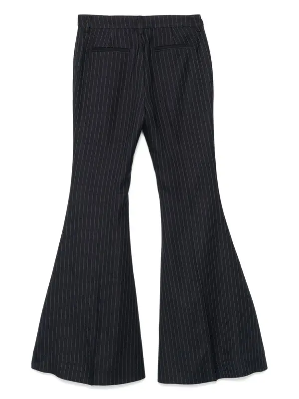 Essentiel Antwerp Pinstripe Flared Trousers