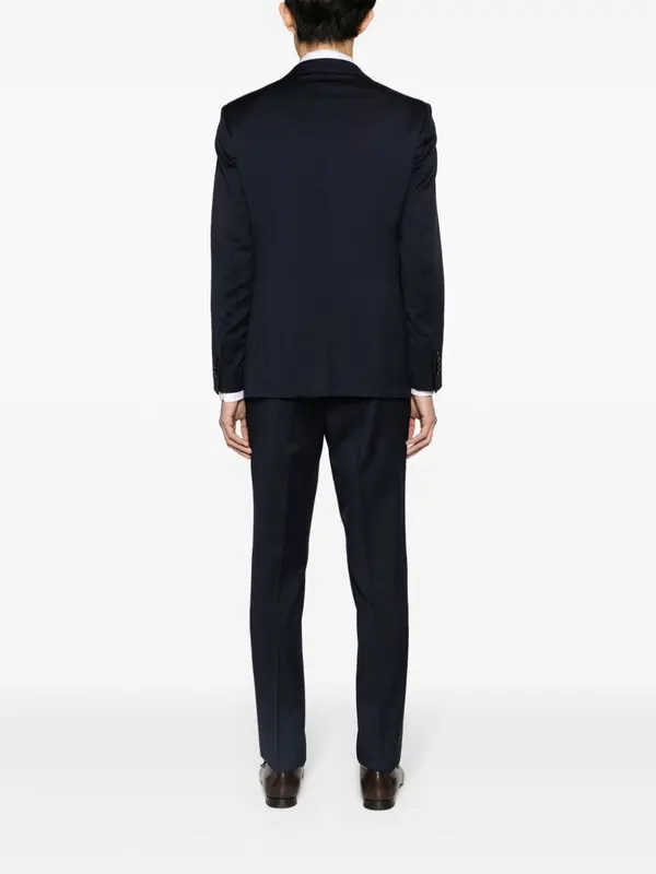 LUIGI BIANCHI MANTOVA Single-breasted Virgin Wool Suit