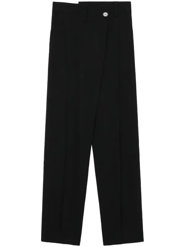 ENFOLD High-waisted Wool Trousers