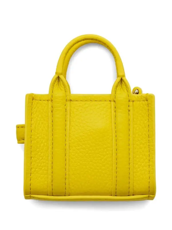 Marc Jacobs The Nano Tote Charm - Yellow