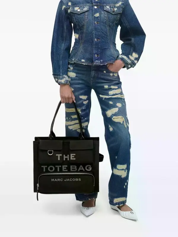 Marc Jacobs Large Cargo Tote Bag - Black