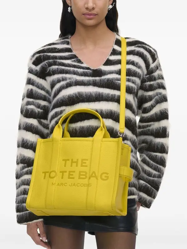 Marc Jacobs Leather Medium Tote - Yellow