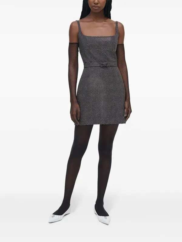 Marc Jacobs Studded Mini Dress In Black - 30% Off | Editorialist