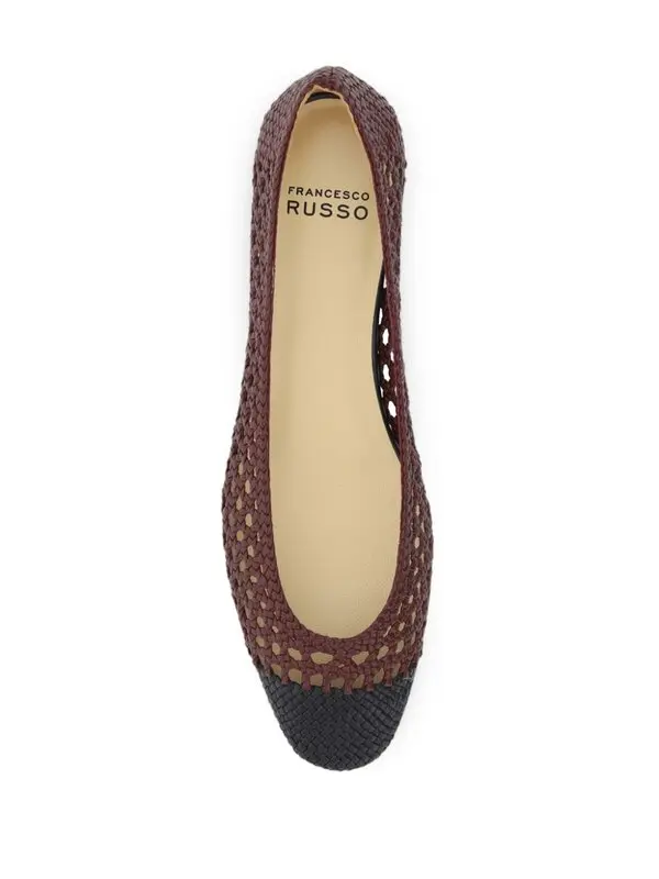 FRANCESCO RUSSO Interwoven Ballerinas