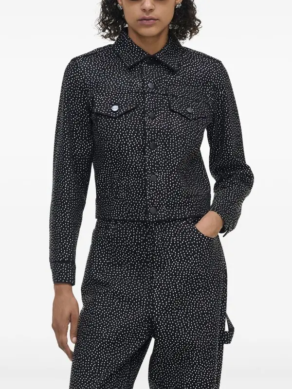 Marc Jacobs Stud-embellished Trucker Jacket