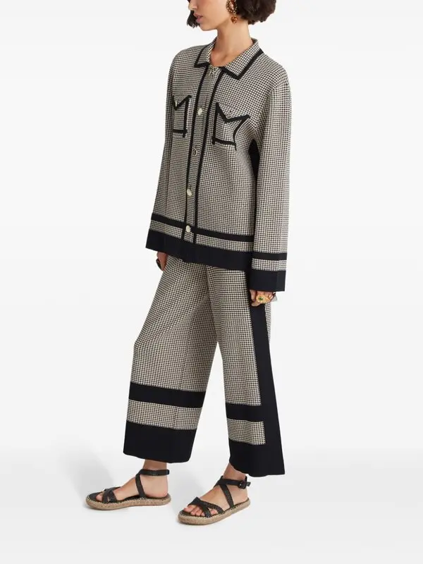 TEMPERLEY LONDON Orelie Knit Trousers - Black