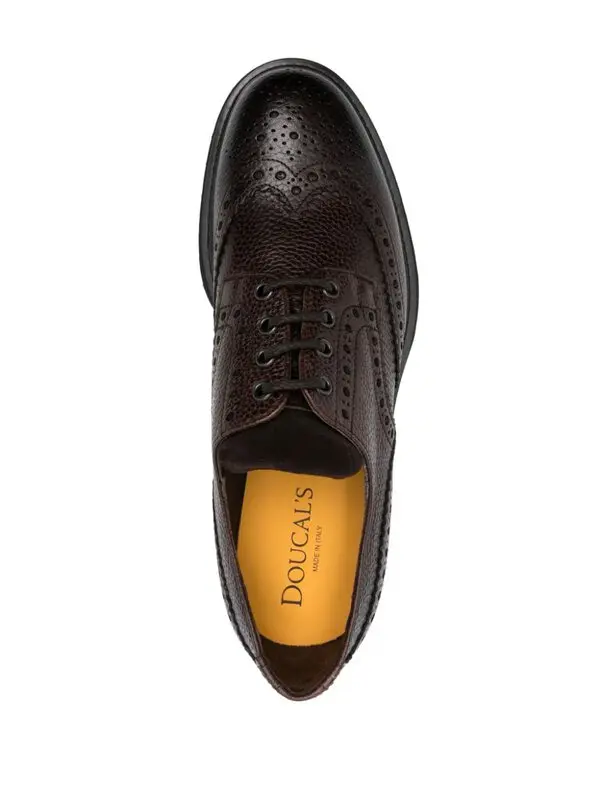 DOUCAL'S Leather Derby Shoes