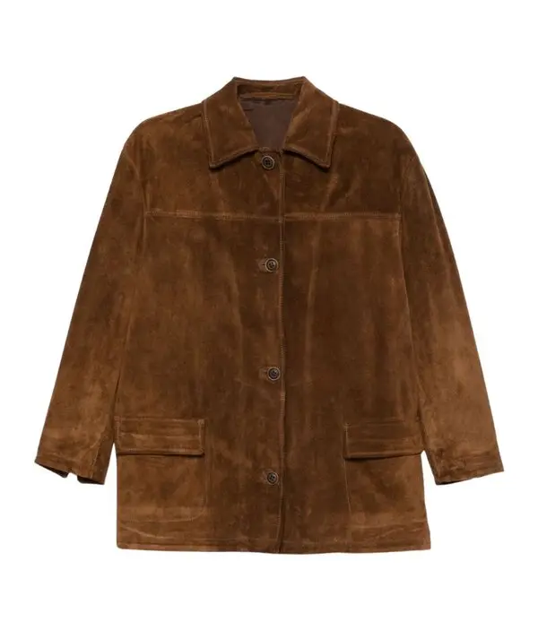 SALVATORE SANTORO Suede Jacket