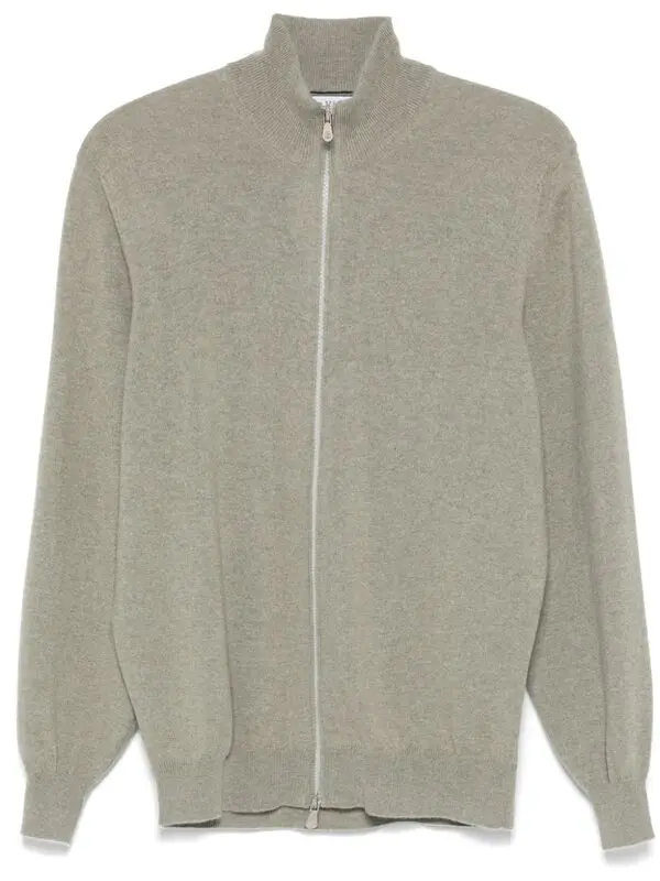 Brunello Cucinelli Cashmere Cardigan - Green