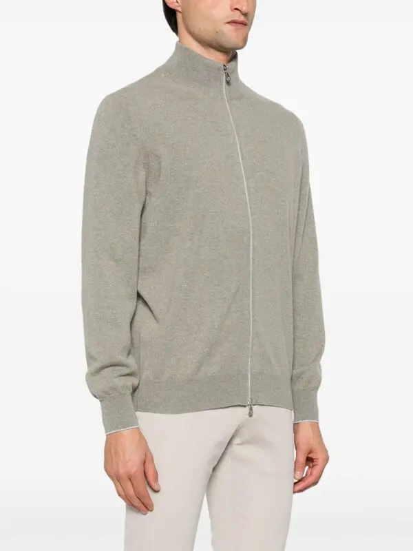 Brunello Cucinelli Cashmere Cardigan - Green