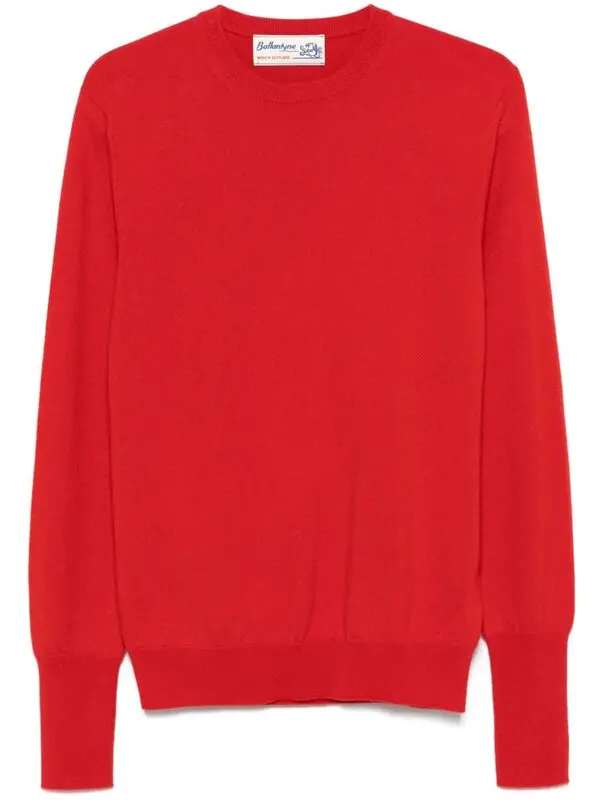 BALLANTYNE Cashmere Sweater - Red