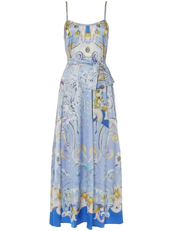 TEMPERLEY LONDON Carline-print Slip Dress
