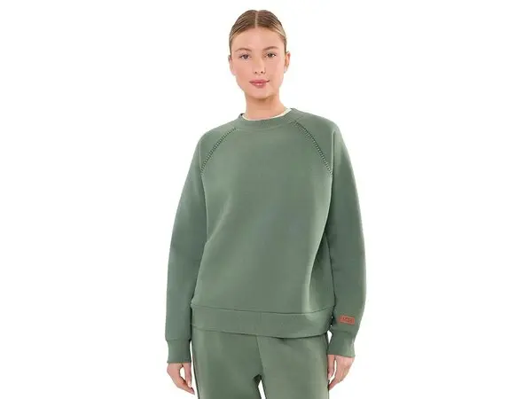 UGG Classic Crew Neck Sweater - Green Stone