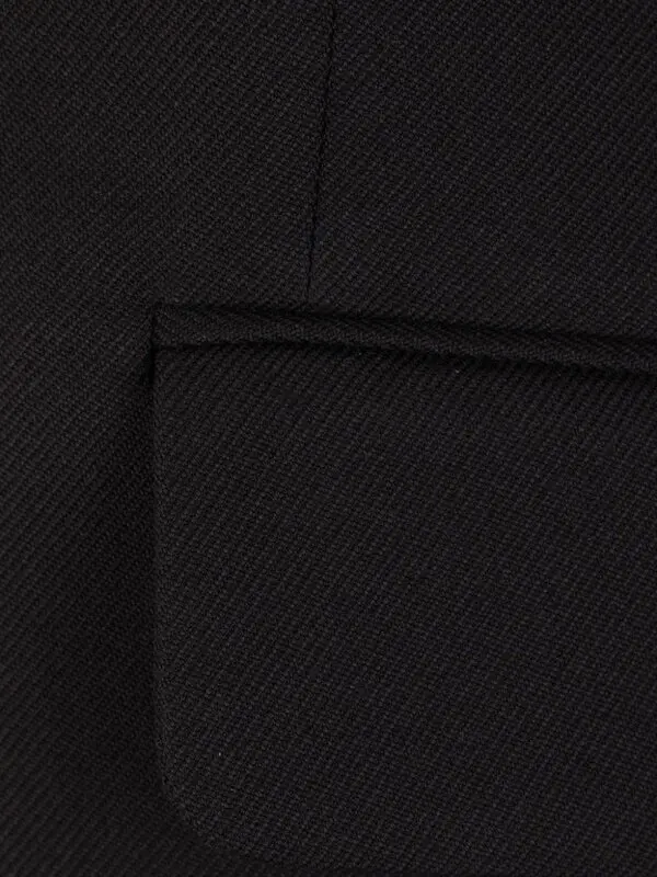 Bally Woven Wool Blazer - Black