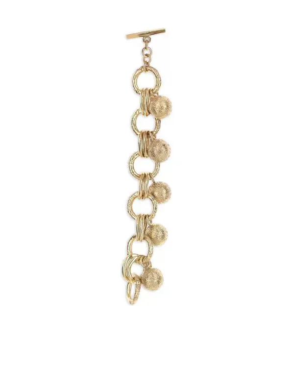 Patou Charm-detail Bracelet - Gold