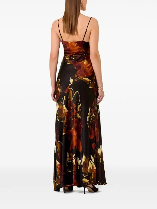 NICHOLAS Ariel Floral Print Gown