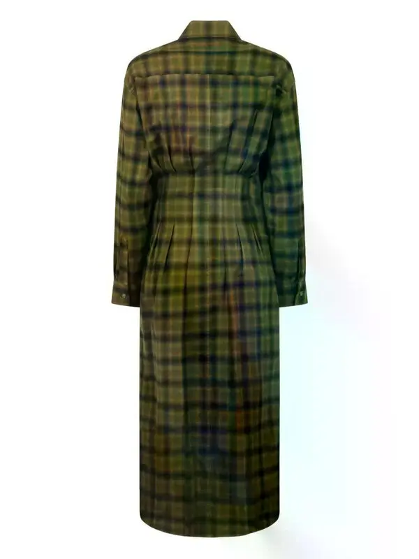 MARANT ETOILE Timea Shirt Dress - Green