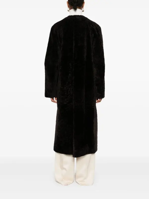TOTEME Soft Shearling Coat