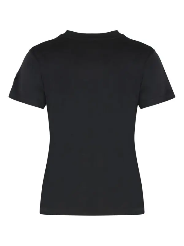 Moncler Crystal-embellished T-shirt - Black