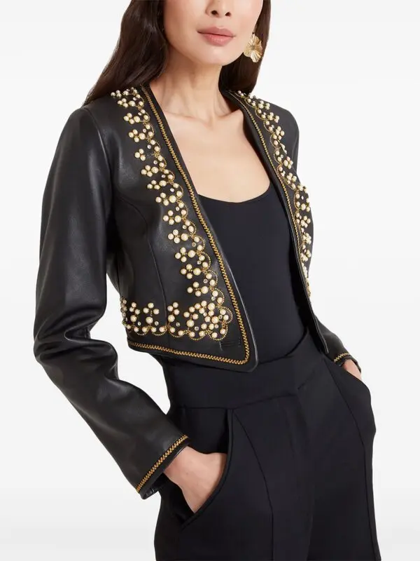 TEMPERLEY LONDON Salerno Cropped Jacket